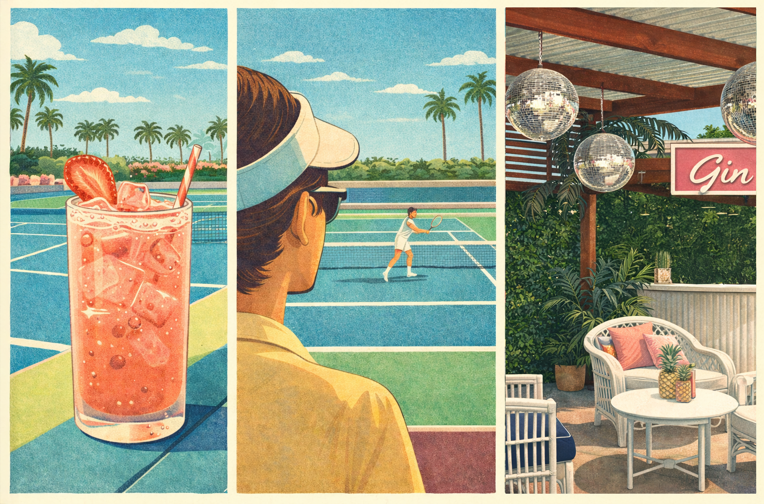 Gin, Tennis & Summer Vibes: Welcome to the Gin Pavilion at The Workday ...