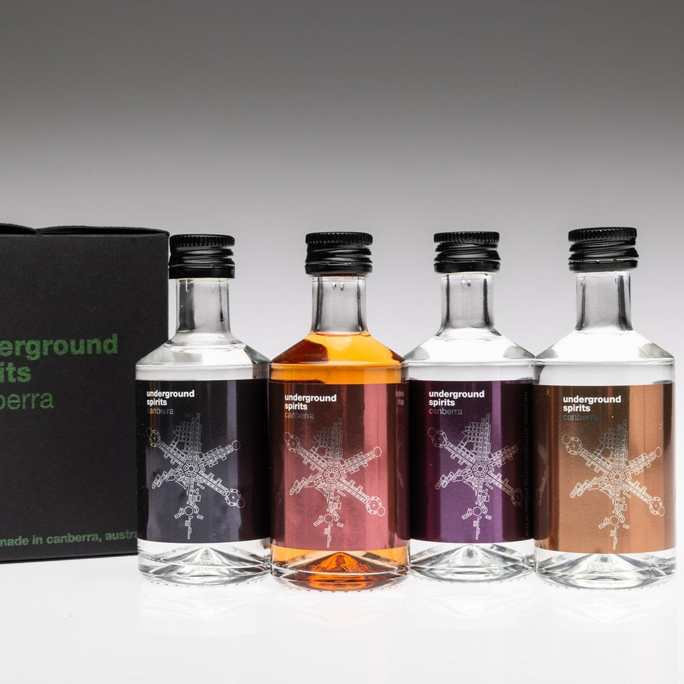 Mini Vodka & Gin Tasting 4 pack – Underground Spirits