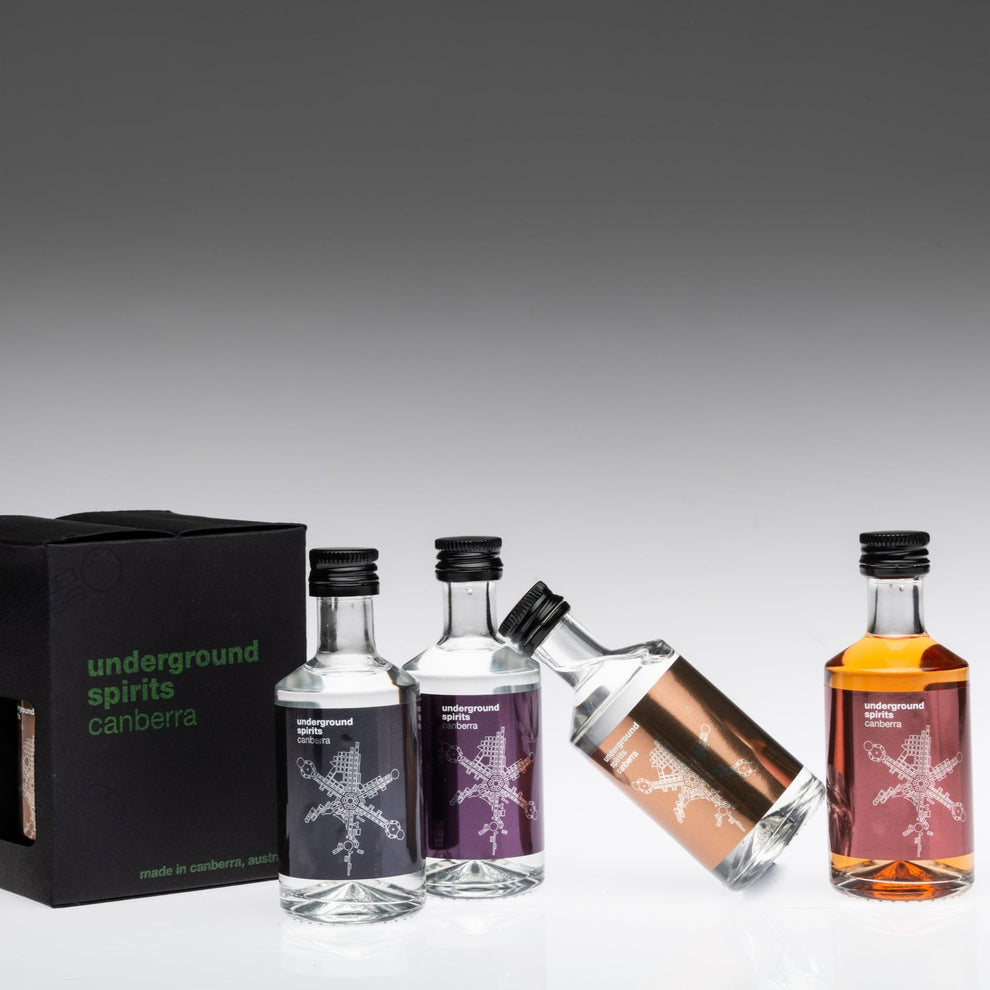 Mini Vodka & Gin Tasting 4 pack – Underground Spirits